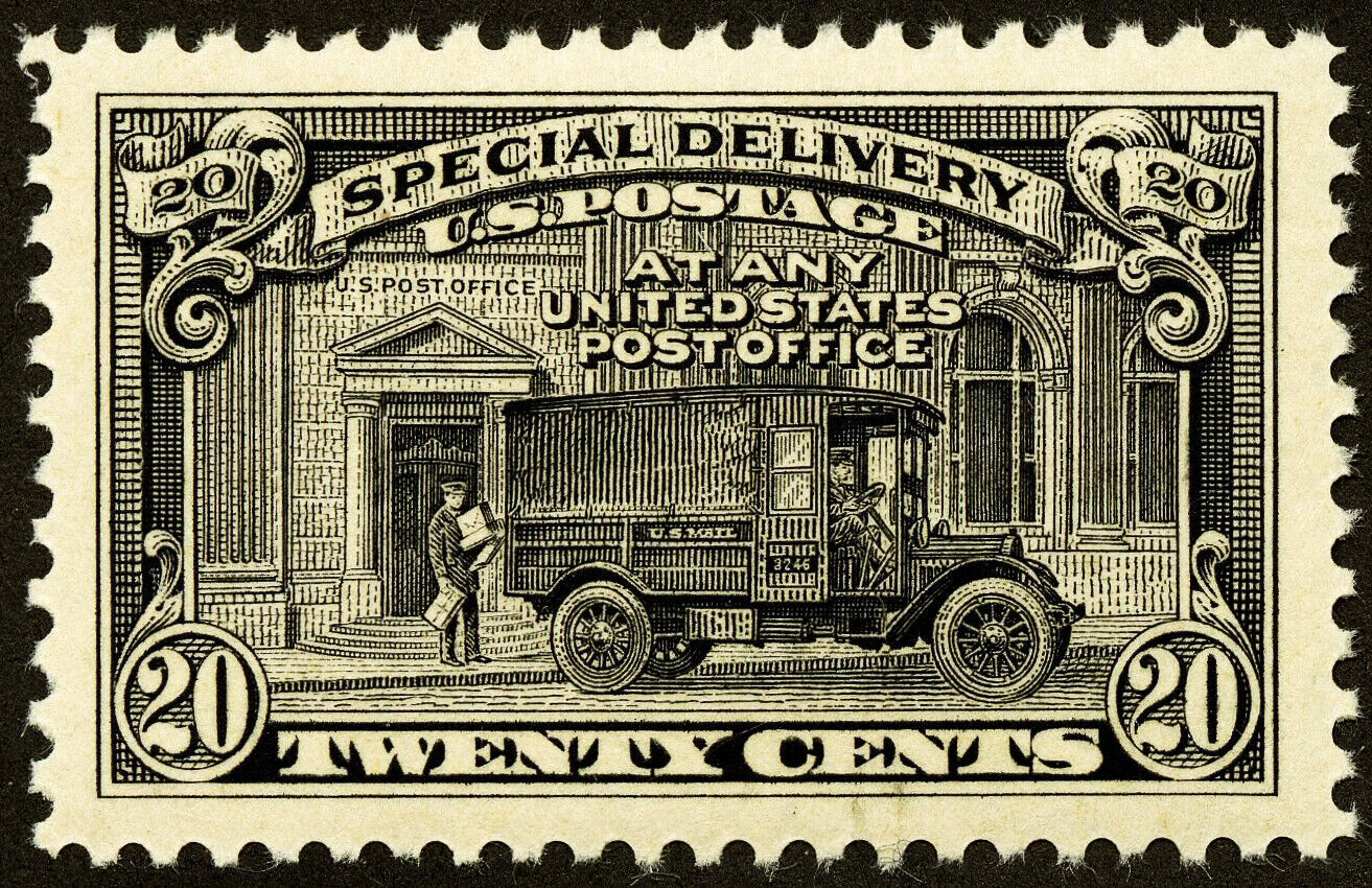 US Stamps # E14 Special Delivery MNH Jumbo Gem | United States, Special ...