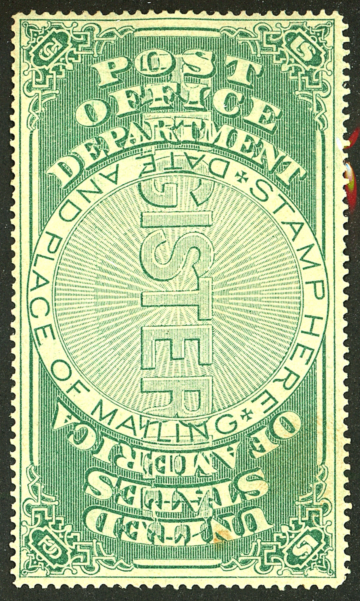 U.S. #Oxf1 Mint OG HR | United States, Back of Book (Other) - Seals ...