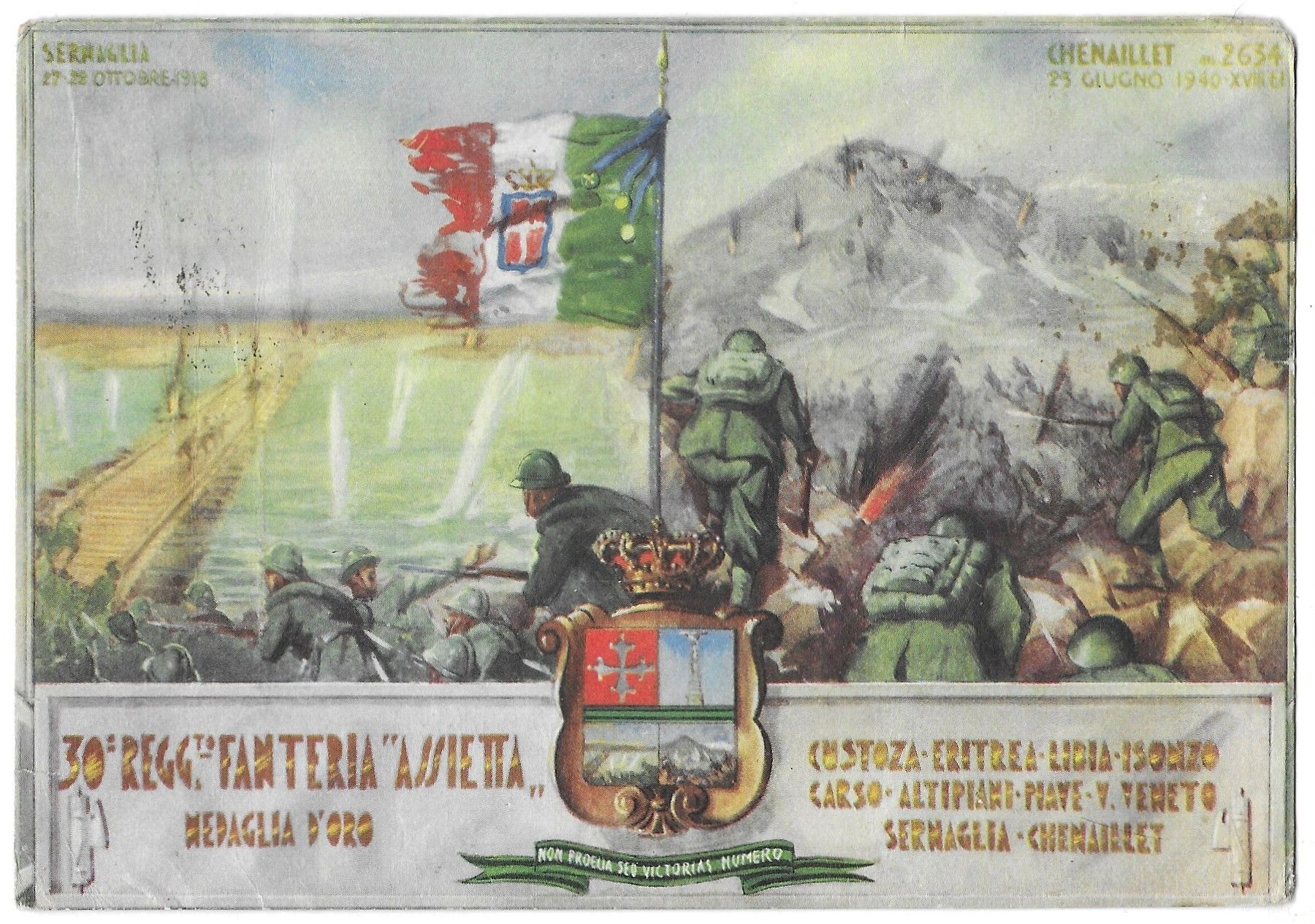 World War II Italy Royal Italian Army 30th Reggimento Fanteria 1942 ...