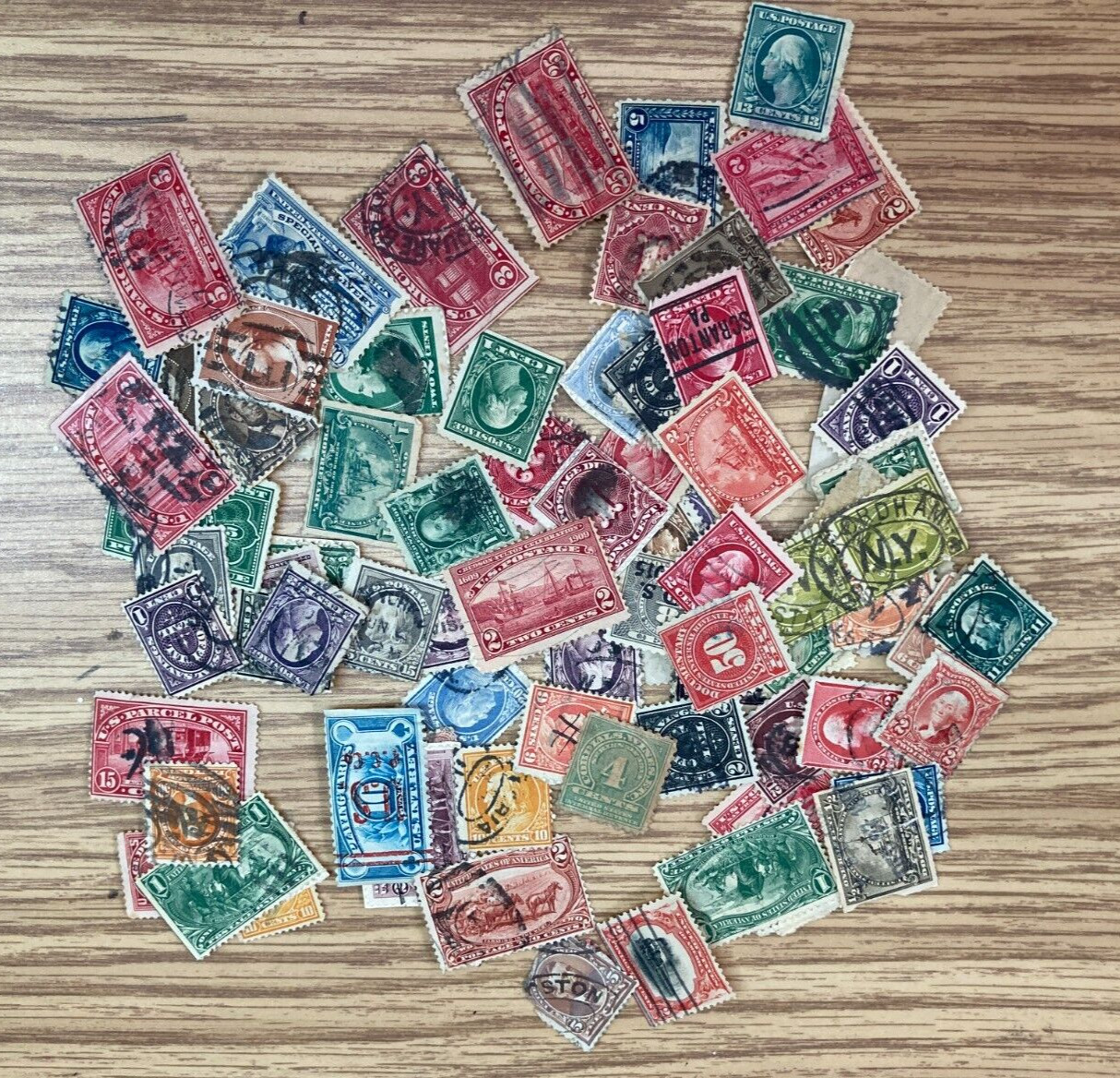 FUN LOT of Over 70 19th and Early 20th Century U.S. Stamps Take a Look ...
