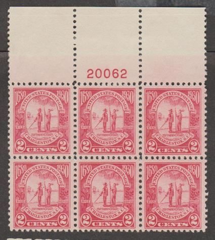 U.S. Scott Scott #683 Charleston, South Carolina Stamp - Mint NH Plate ...
