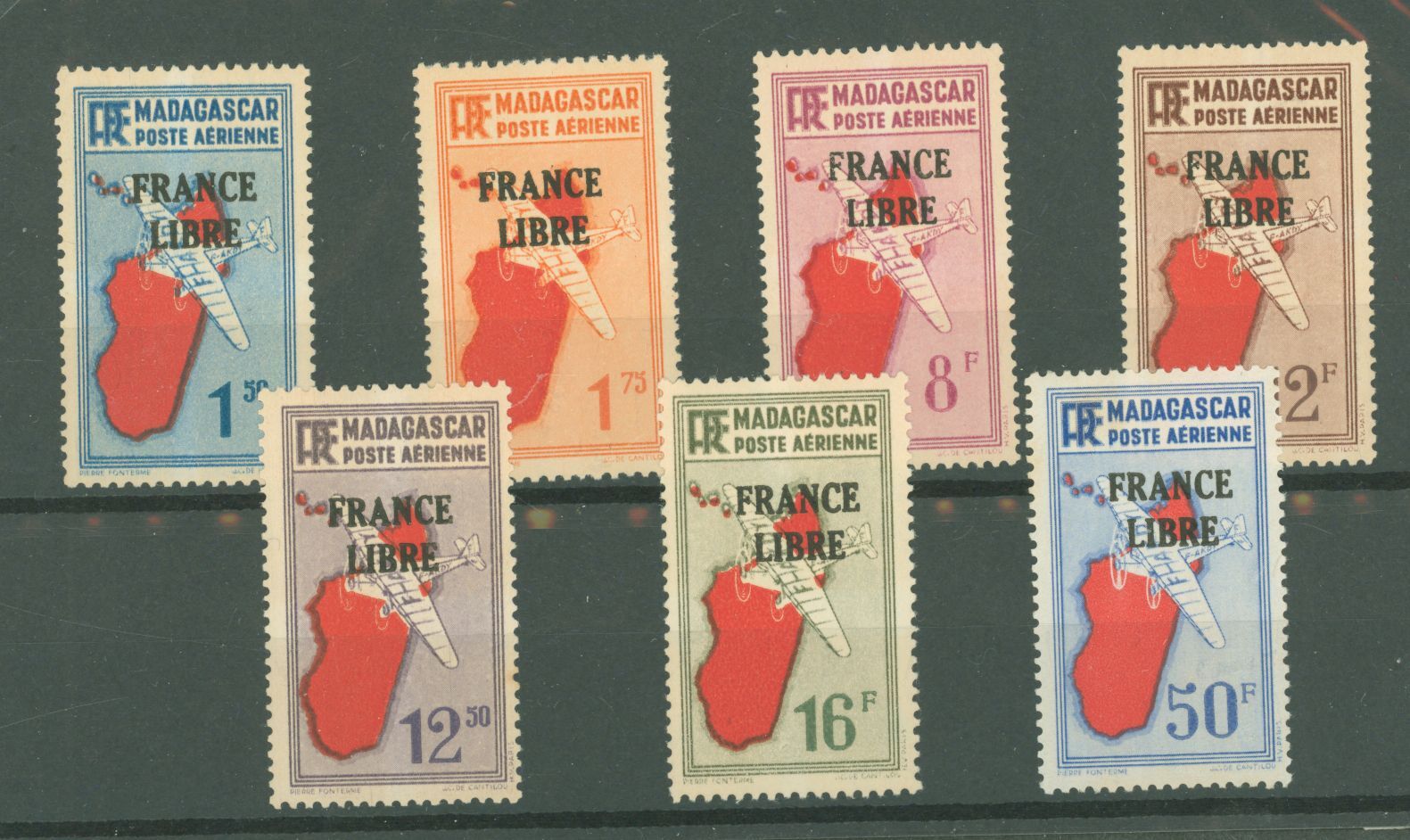 Madagascar (British Consular & Inland Mail) #C27-C33 | Africa ...