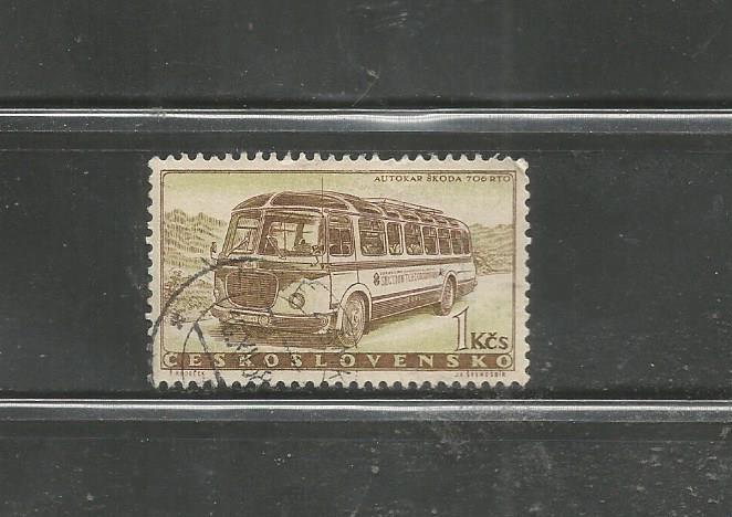 Czechoslovakia #894 "Autocar Skoda" bus | Europe - Czech Republic ...