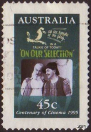 Australia 1995 Sc#1447, SG#1536 45c On Our Selection Cent. of Radio ...