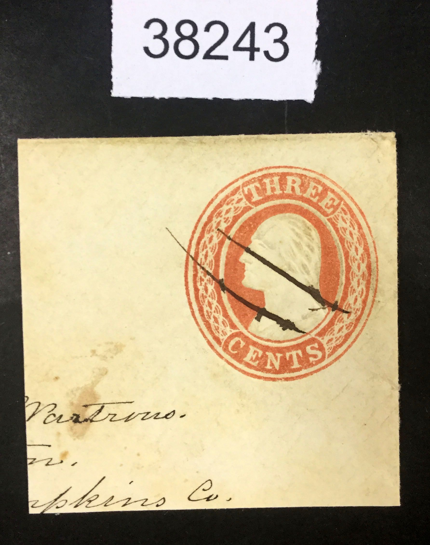 US Stamps #U1 Used $35 LOT #38243 | United States, Postal Stationery ...