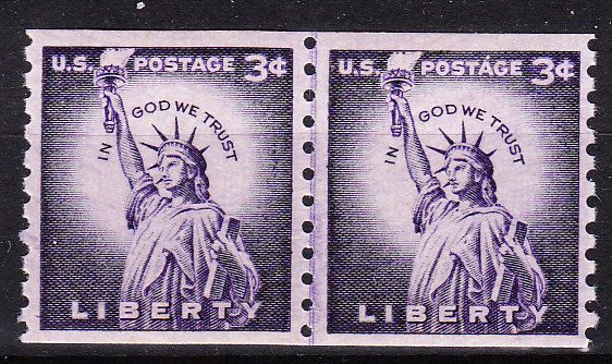 MOstamps - US Scott #1057a Mint OG NH Coil Line Pair - Lot # DS-9072 ...