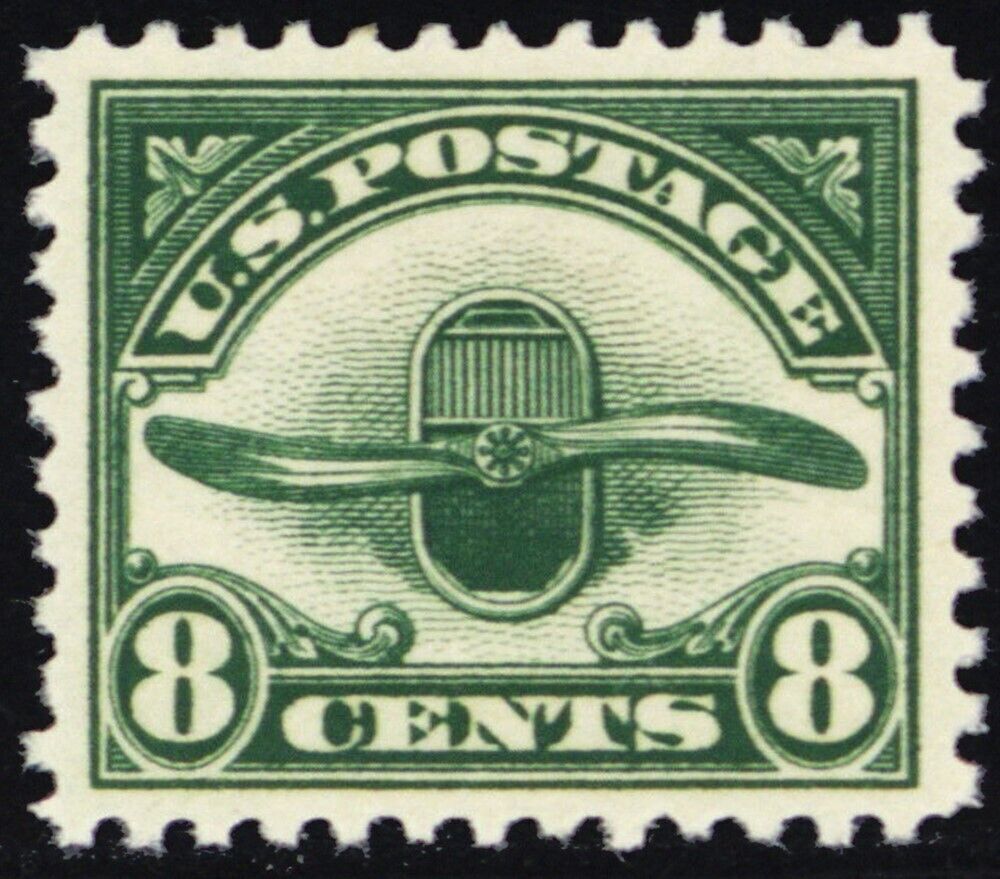 C4, Mint NH XF/Superb 8¢ With Graded 95 PSE Certificate Stuart Katz ...