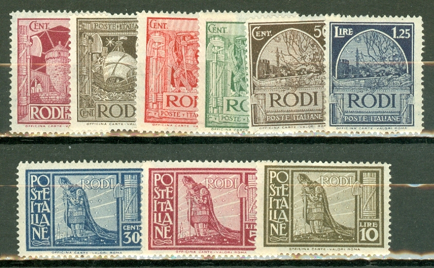 FT: Italy Rhodes 55-63 mint CV $16.80 | Europe - Italy, General Issue ...
