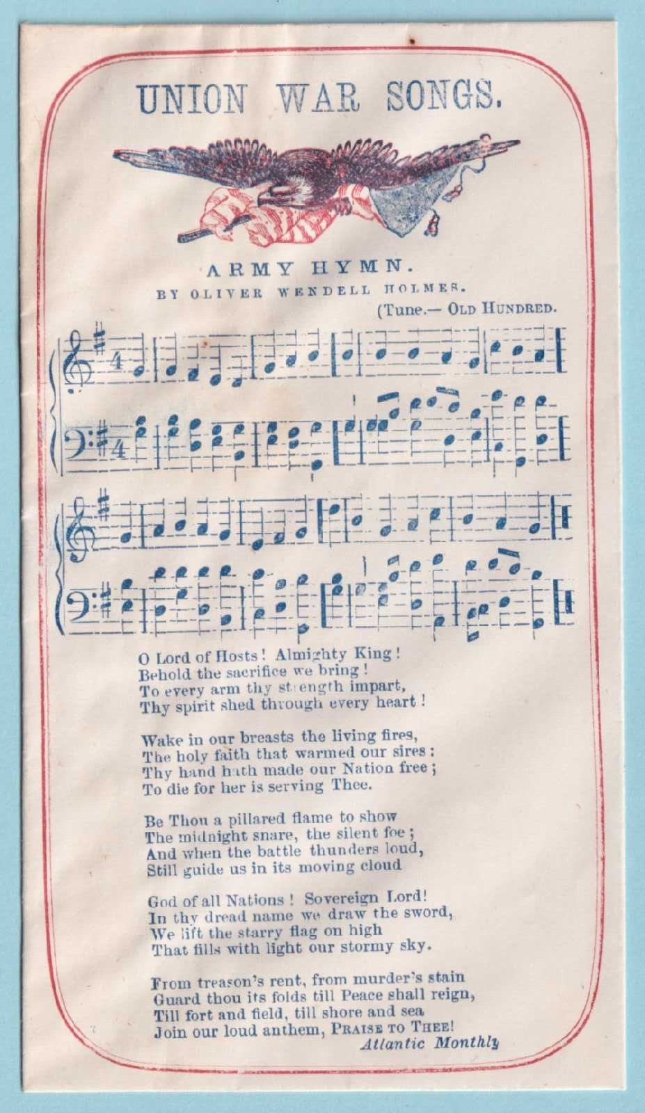 Civil WAR Cover Union WAR Song Army Hymn Cw128 | United States, Stamp ...