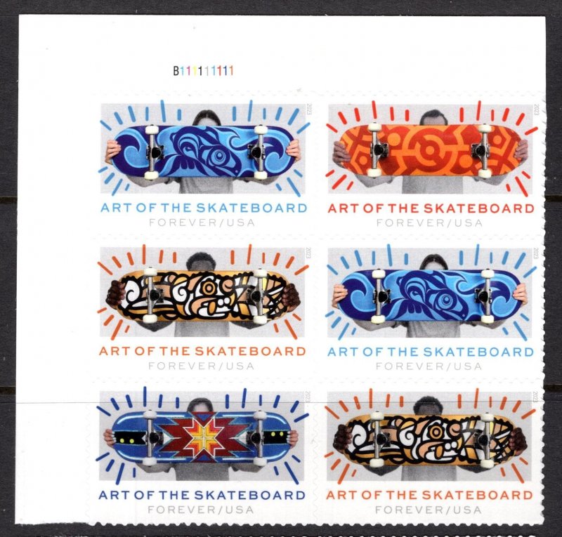 United States Scott #5763-66 Plate Block of 6 MINT NH OG PO Fresh ...