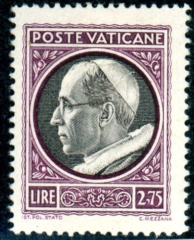 Vatican City, Scott #76, Unused, Hinged | Europe - Vatican City, General Issue Stamp / HipStamp