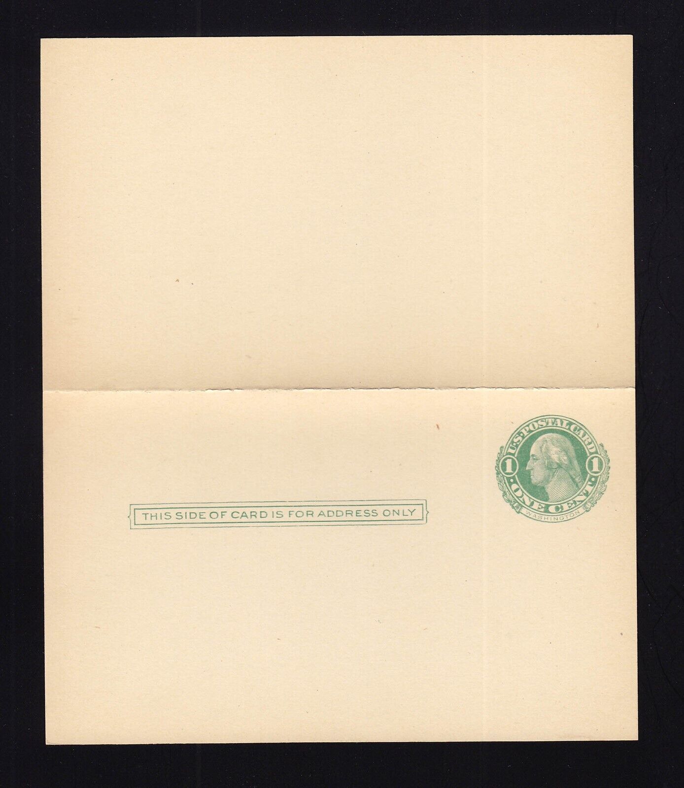 UY6 Mint FOLDED Message/Reply Card, Scott Cat. $175.00 | United States ...