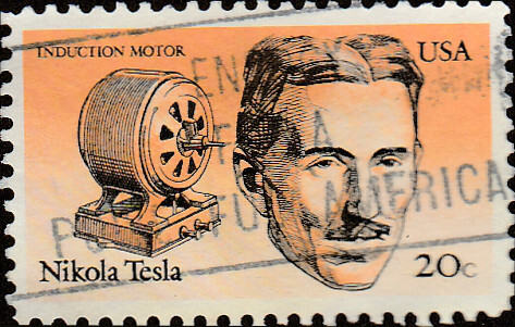 # 2057 Used Nikola Tesla | United States, General Issue Stamp / HipStamp