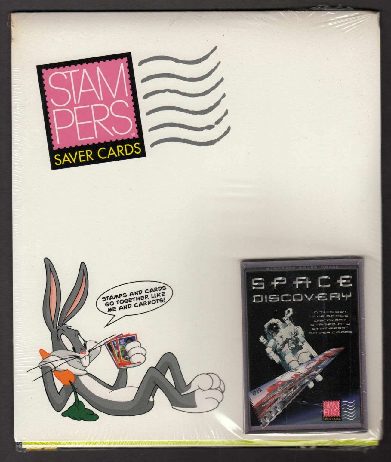 1998 Stampers Saver Cards unopened package Space Discovery with chart ...