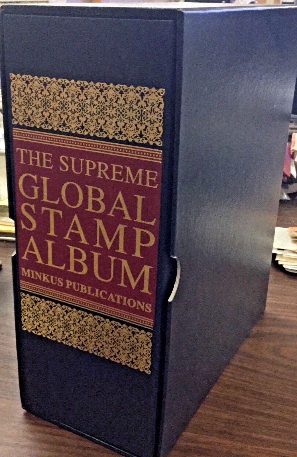 Minkus SUPREME GLOBAL binder and slipcase, brand new! | Publications ...