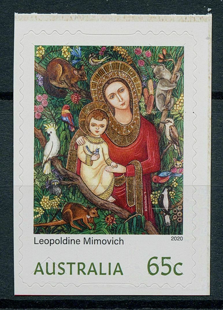 Australia 2020 MNH Christmas Stamps Nativity Leopoldine Mimovich Art 1v ...