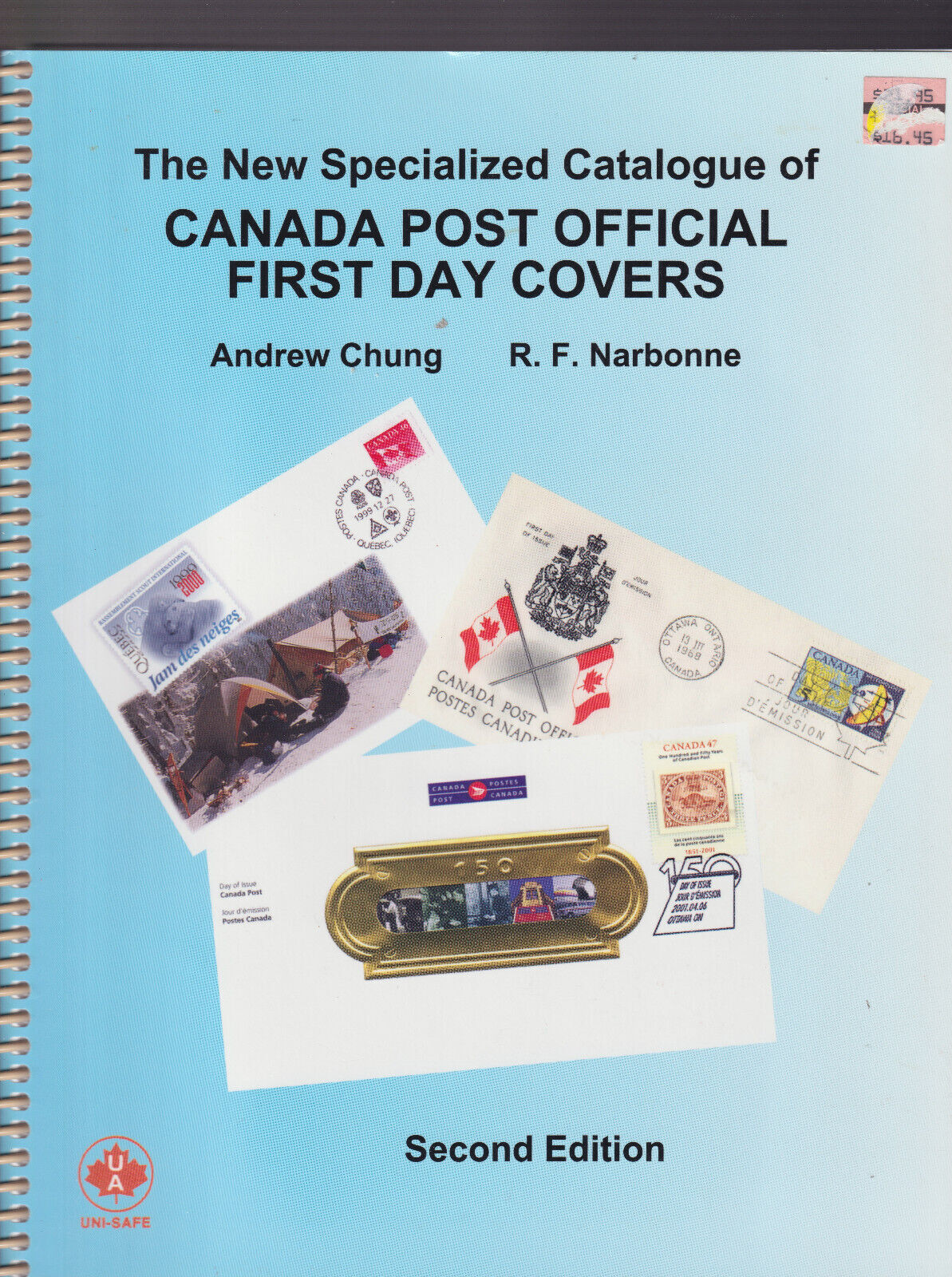Chung & Narbonne Tpb Canada Post Official First DAY Covers Coilbound ...