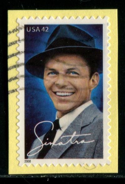 4265 US 42c Frank Sinatra SA, used on paper | United States, General ...