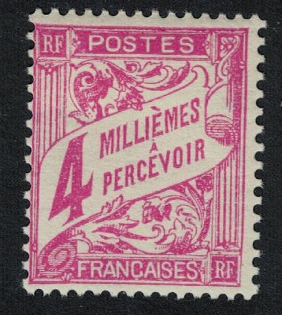 Egypt French PO in Alexandria Postage Due 4m 1928 MH SC#J8 SG#D92 ...