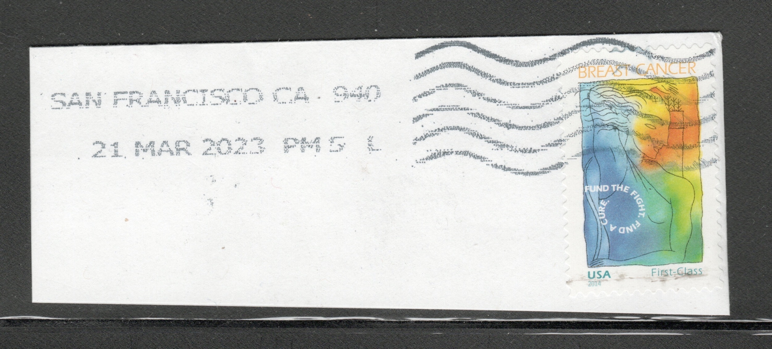 Scott # B5 used Single on paper San Francisco, CA 3-21-2023 | United ...