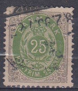 Denmark Scott 32 Used Faulty - 1875-9 Definitive Issue | Europe ...