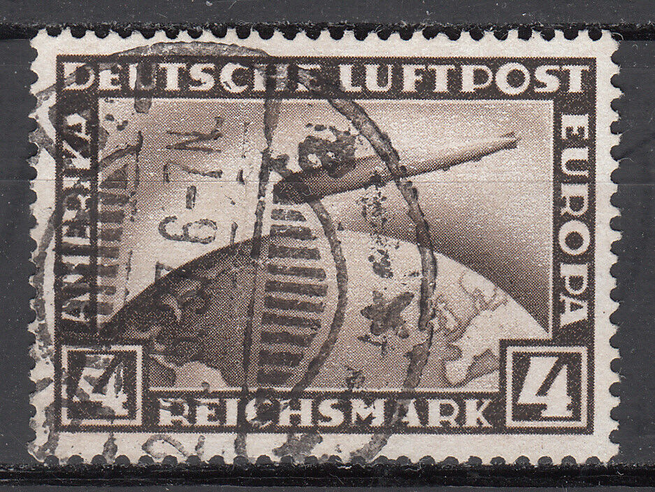 Germany - 1928 "4M" Graf Zeppelin Mi# 424 (9382) | Europe - Germany ...