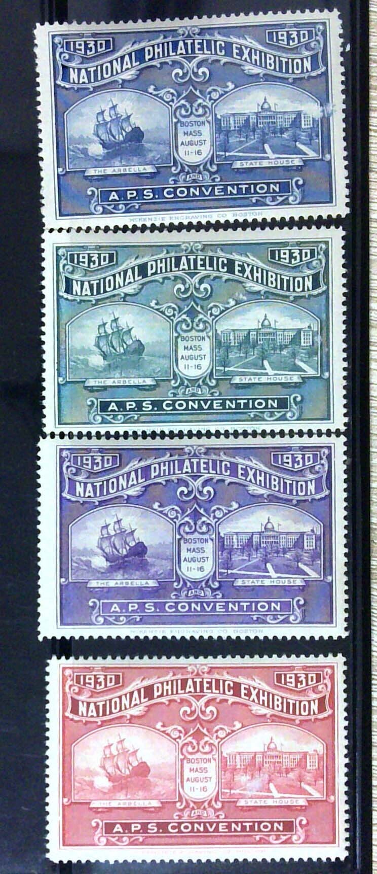 National Philatelic Exhibition - A.P.S. Convention - NG - 1930 | United ...