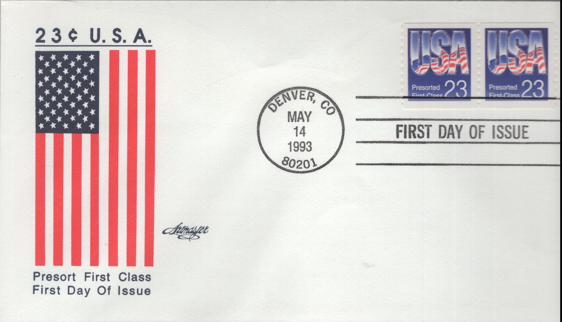 US 2608 FDC Presort First Class Artmaster | United States, General ...