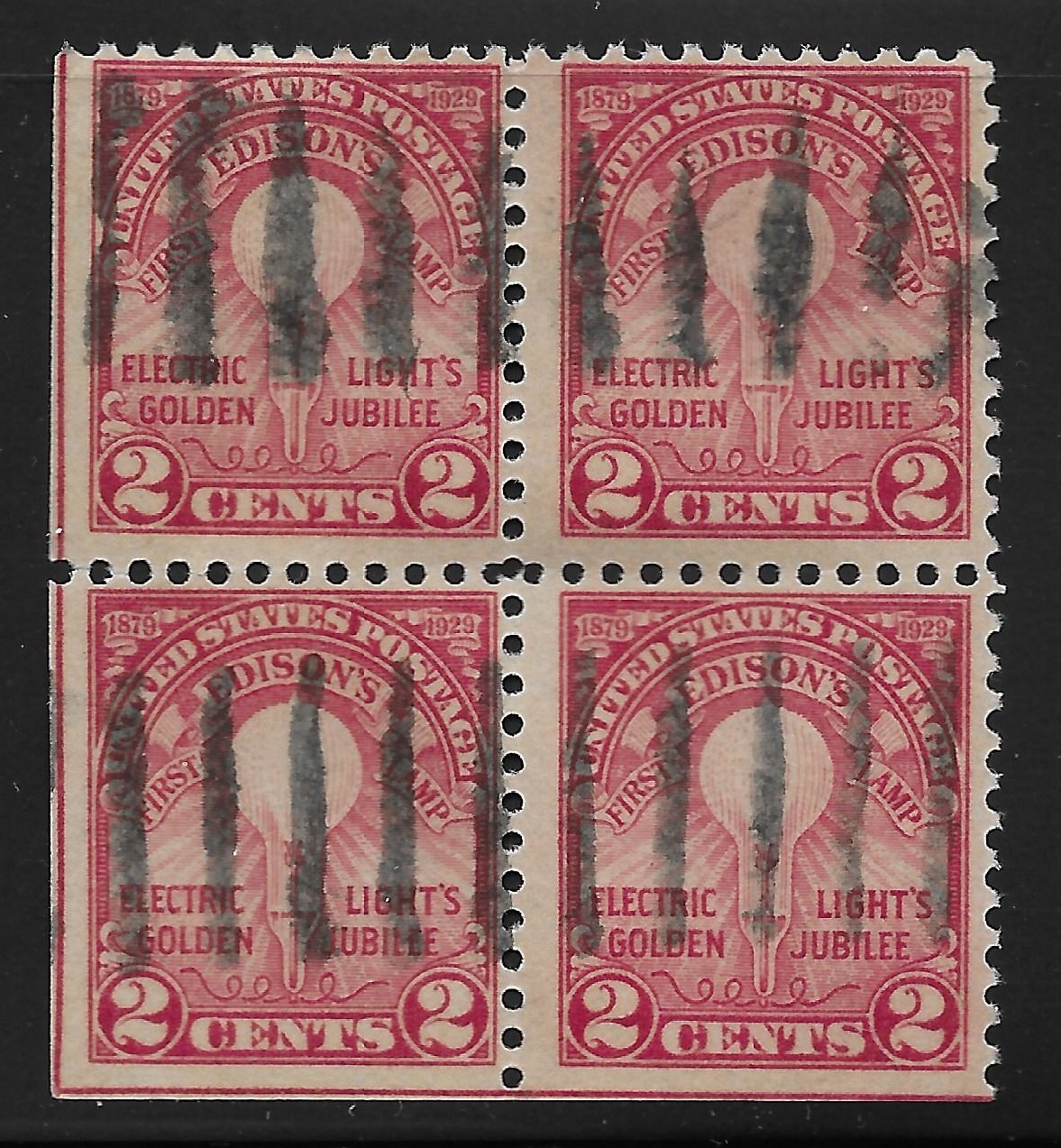 US #654 2c Edison's First Lamp | United States, General Issue Stamp ...