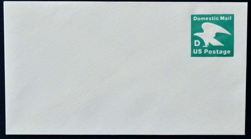 1978/85 US Sc. #U580, U592, U594, U607 "A", "B", "C", "D" envelopes ...