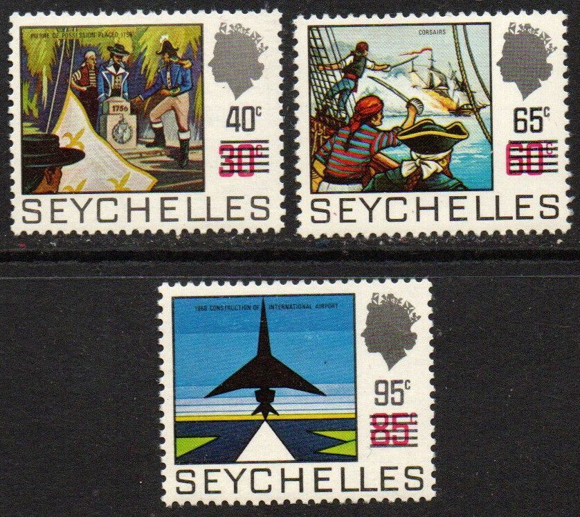 Seychelles Sc #294-296 Mint Hinged | Africa - Seychelles, General Issue ...