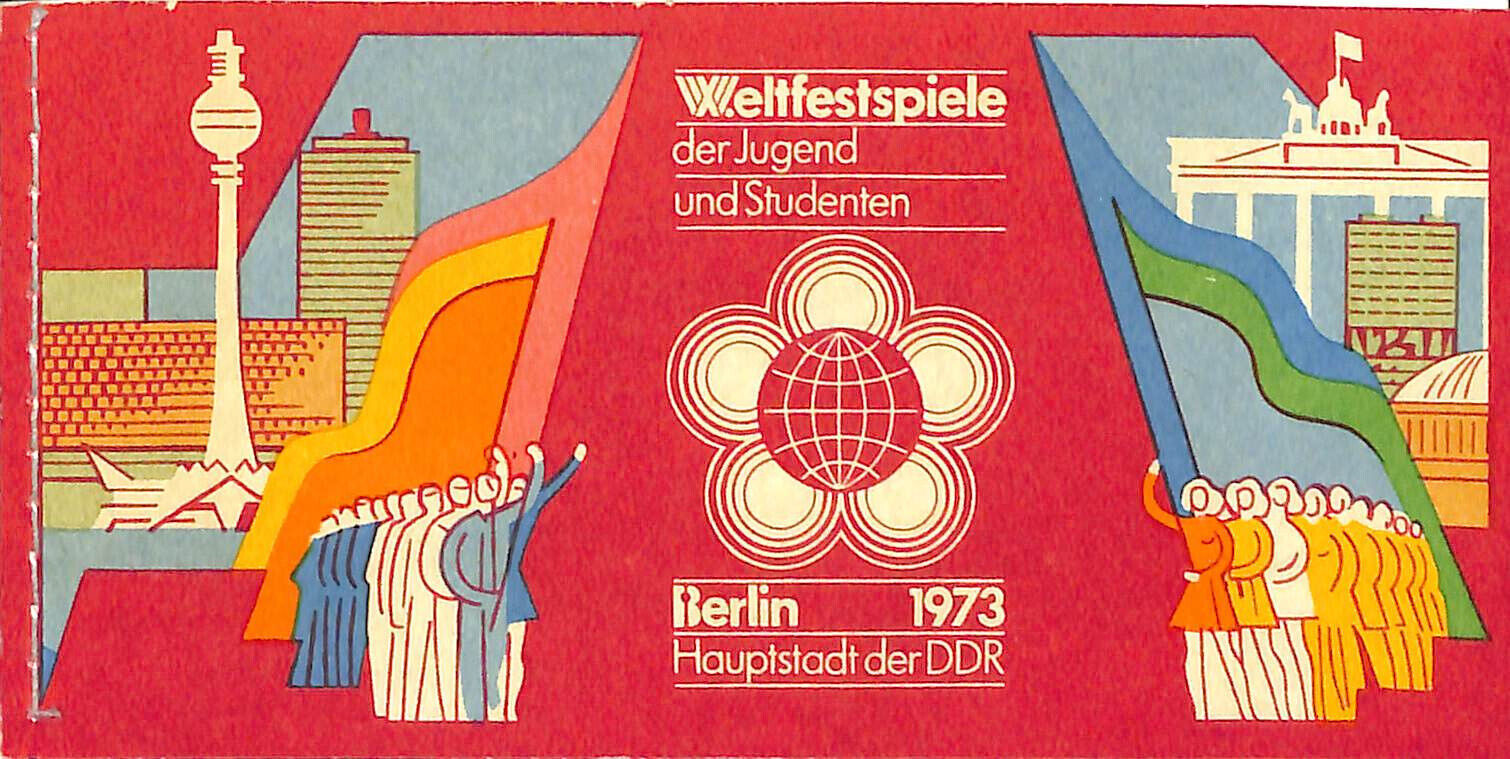 Germany - DDR, Postage Stamp, #1477a, 1479a Booklet Mint NH, 1973 ...