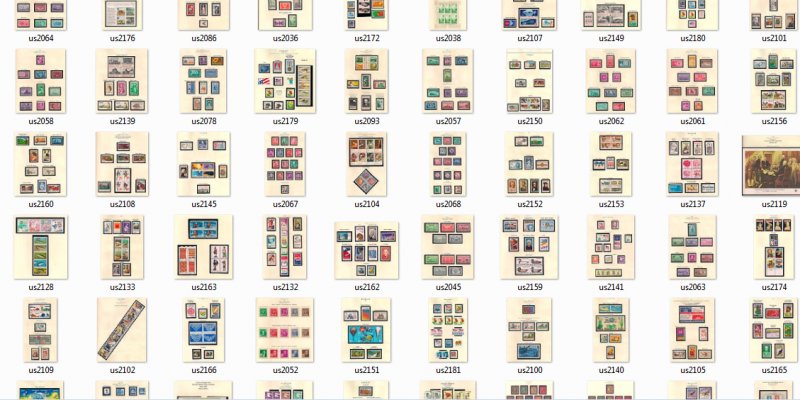 ULTIMATE PRINTABLE WORLD STAMP ALBUM PAGES (+46.000 PDF color ...