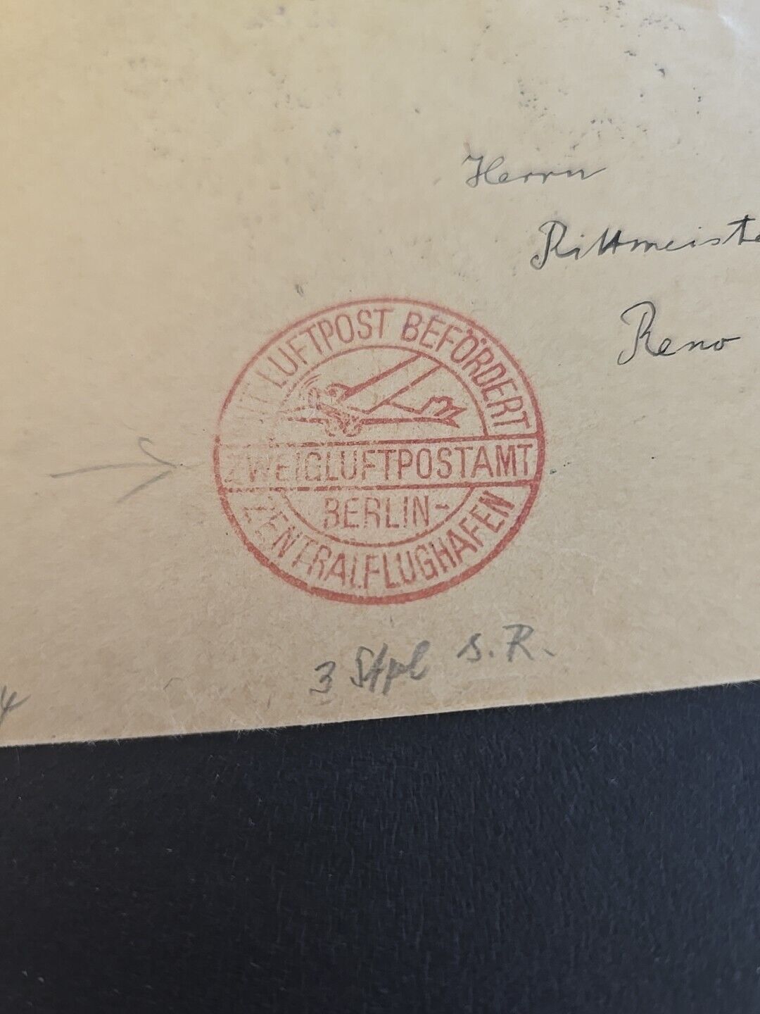WW2 WWII Nazi German Third Reich AIRMAIL Luftpost Cover Letter 1934 BERLIN WIEN | Europe ...