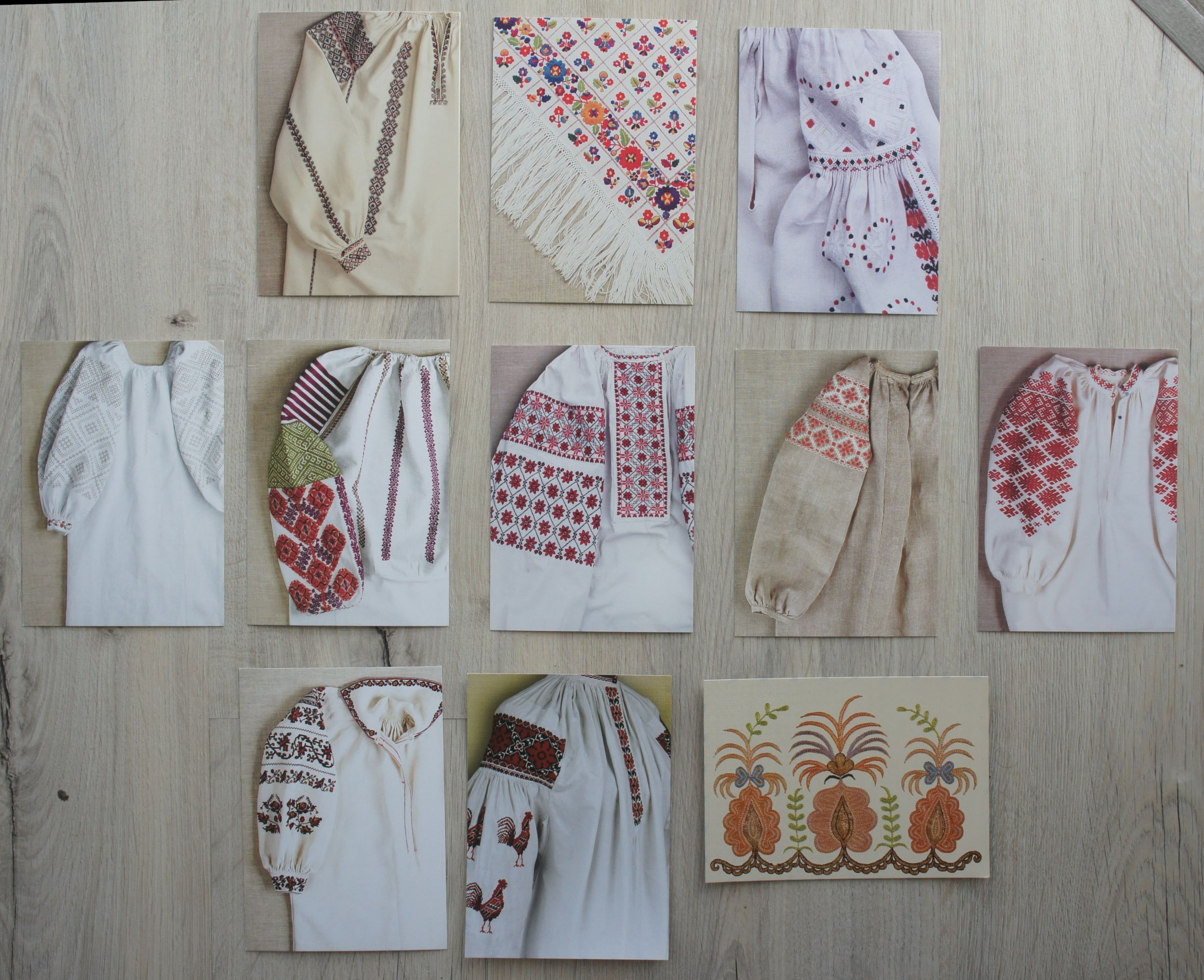 2018-2024 Ukraine cards for stamps Series "Ukrainian embroidery - code ...