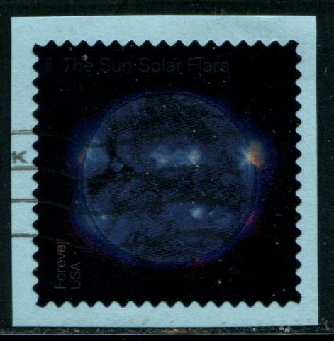 5602 US (55c) Sun Science - Solar Flare SA, used on paper | United ...