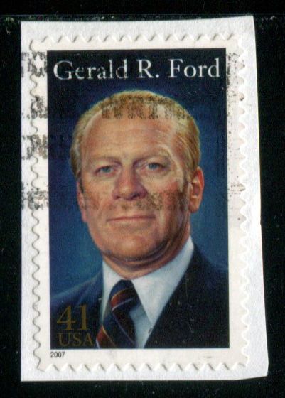 4199 US 41c Gerald R Ford SA, used on paper | United States, General ...