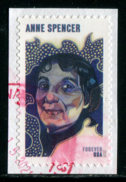 5473 US (55c) Voices of the Harlem Renaissance SA, used on paper ...