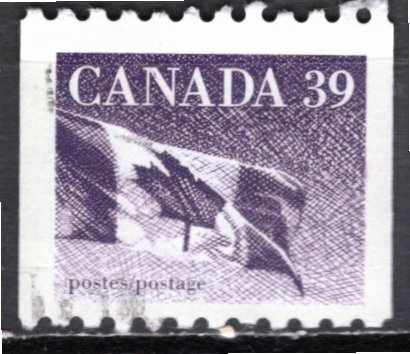 Canada; 1990: Sc. # 1194B: Used Perf. 10 Coil Single Stamp | Canada ...