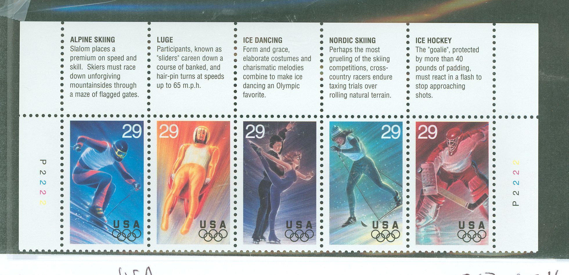 United States #2807-2811 Mint (NH) Multiple (Olympics) | United States ...