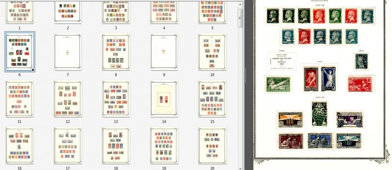 ULTIMATE PRINTABLE WORLD STAMP ALBUM PAGES (+46.000 PDF color ...