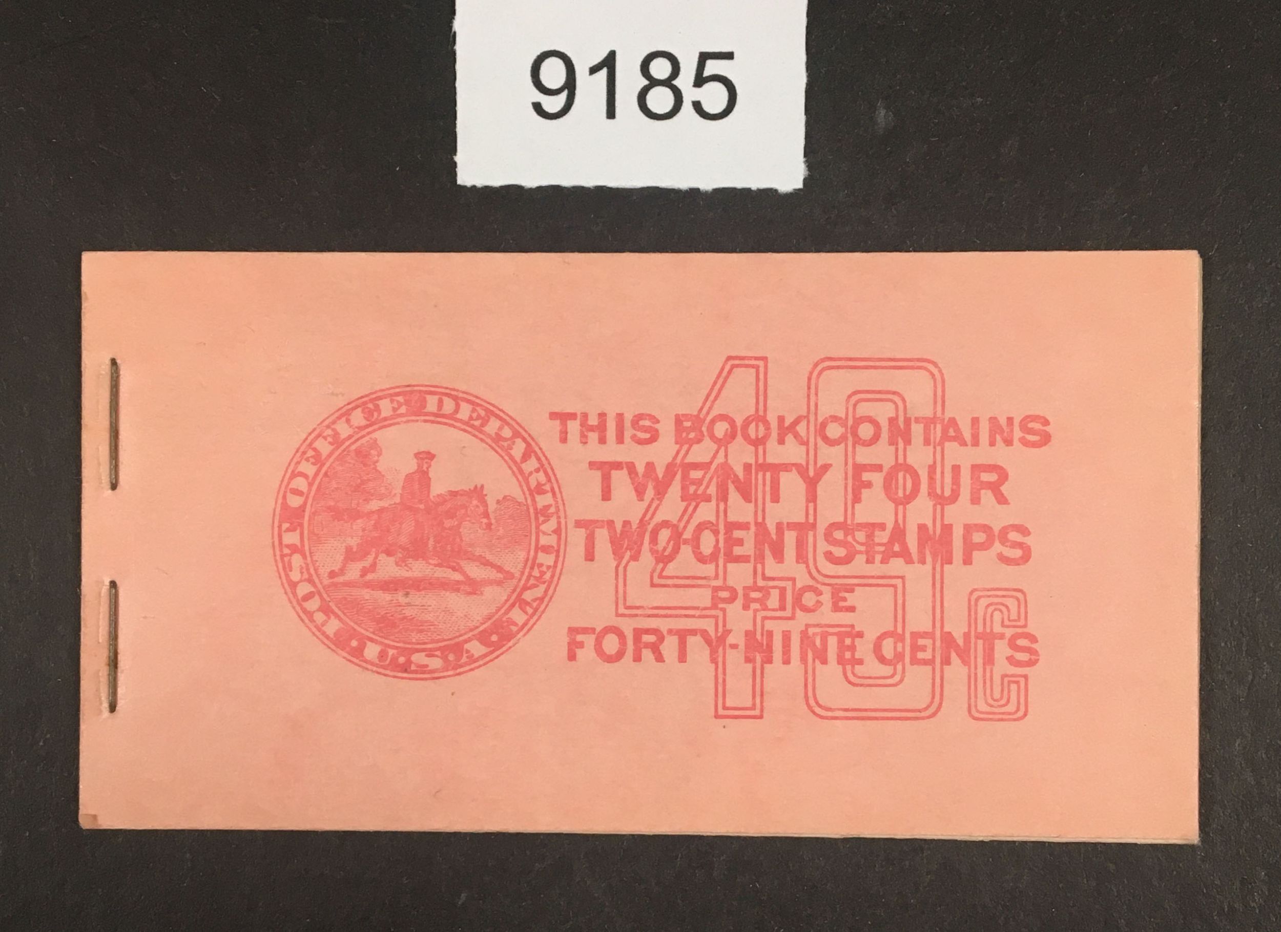 US Stamps # Bk98 Complete Unexploded Booklet $45 LOT #C 9185 | United ...