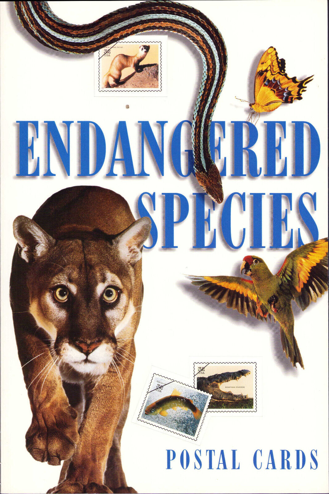 15 Endangered Species 20¢ Postal Cards USPS 1996 | United States, Stamp ...