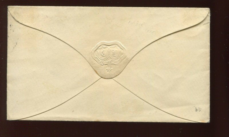 141L2 Union Post Local Stamp & 11 On Cover with PSE Cert (141L2 PSE A1 ...