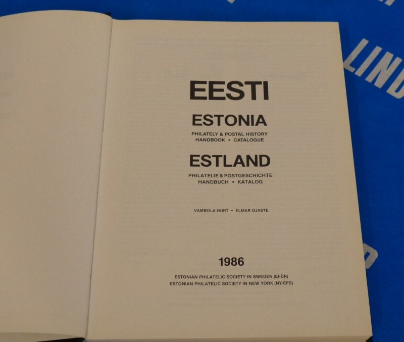 Estonia Philately & Postal History Handbook - by Hurt & Ojaste ...