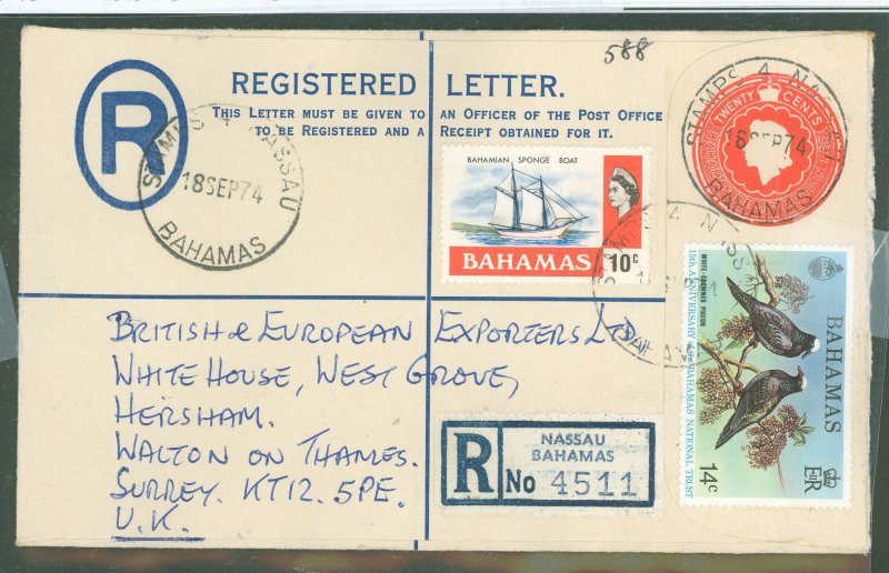 Bahamas 1974 "Stamps A Nassau" | Caribbean - Bahamas, Postal Stationery ...