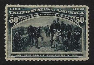 United States #240 - OG - A Striking Stamp - CV $450 | Worldwide ...