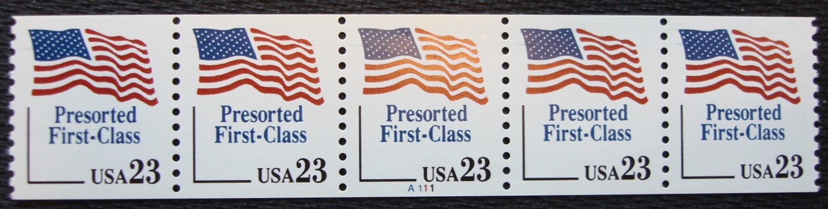 US #2605 MNH PNC5 Plate #A111 American Flag SCV $3.00 | United States ...