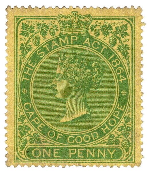 (I.B) Cape of Good Hope Revenue : Stamp Duty 1d (1885) | Africa - South ...
