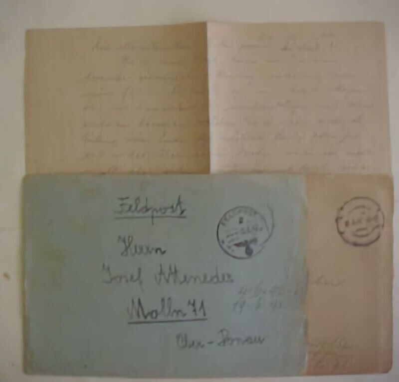 Germany Feldpost 1941 Excised #30410 Also #00719C 1942 First With ...